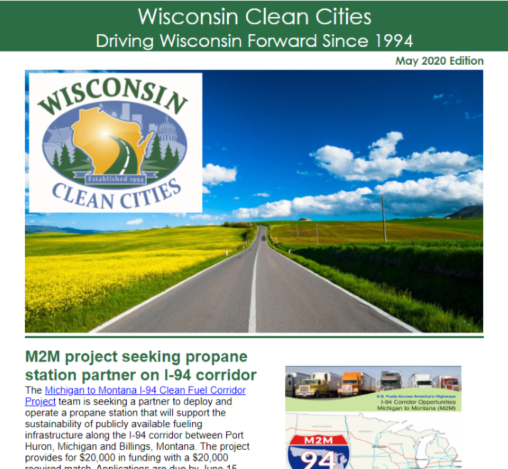 Newsletters – Wisconsin Clean Cities